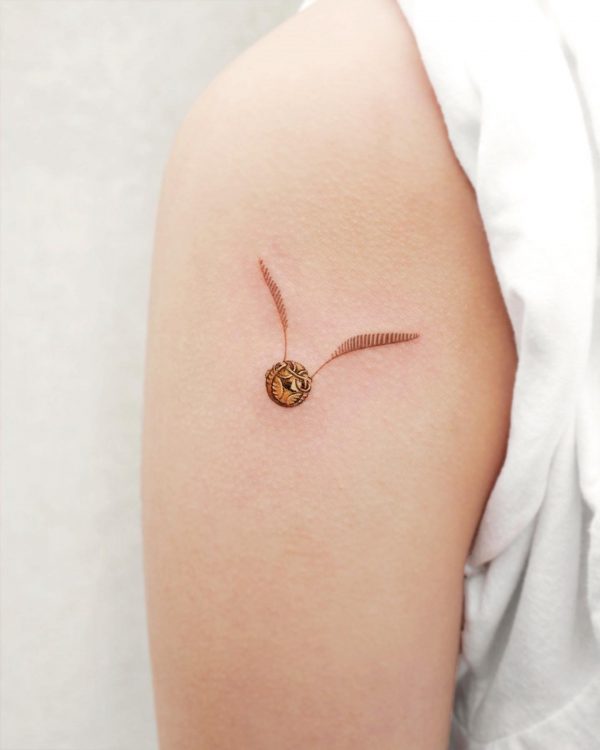 30 Harry Potter Tattoos for Hogwarts Lovers - Page 2 of 6 - Small ...