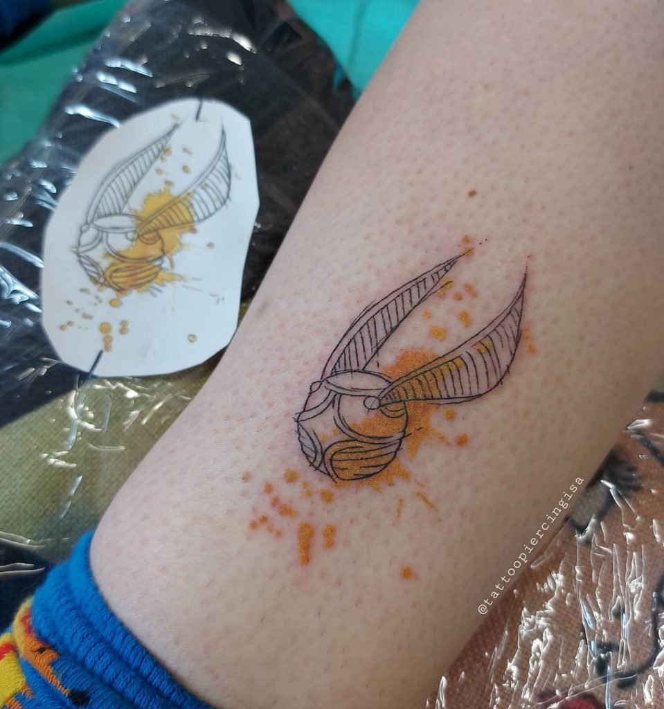 30 Harry Potter Tattoos for Hogwarts Lovers - Page 4 of 6 - Small ...