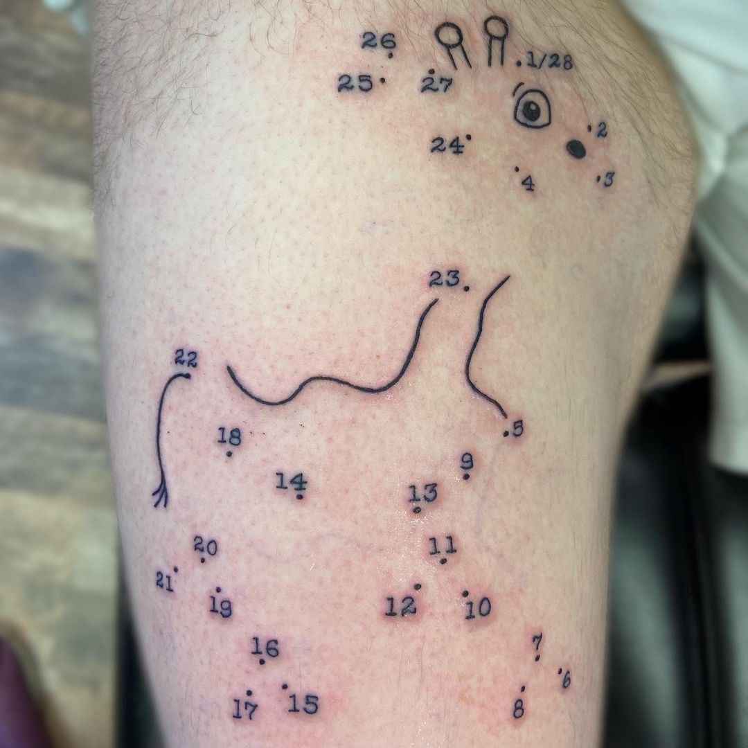 26 Small Leg Tattoos Perfect for Guys in 2021 - Small Tattoos & Ideas