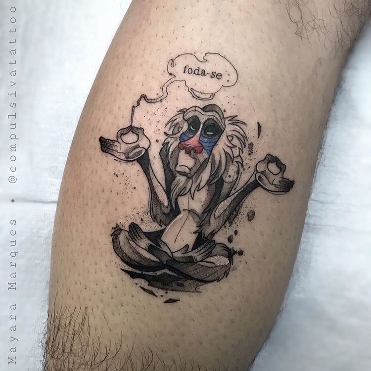 26 Small Leg Tattoos Perfect for Guys in 2021 - Page 5 of 5 - Small ...