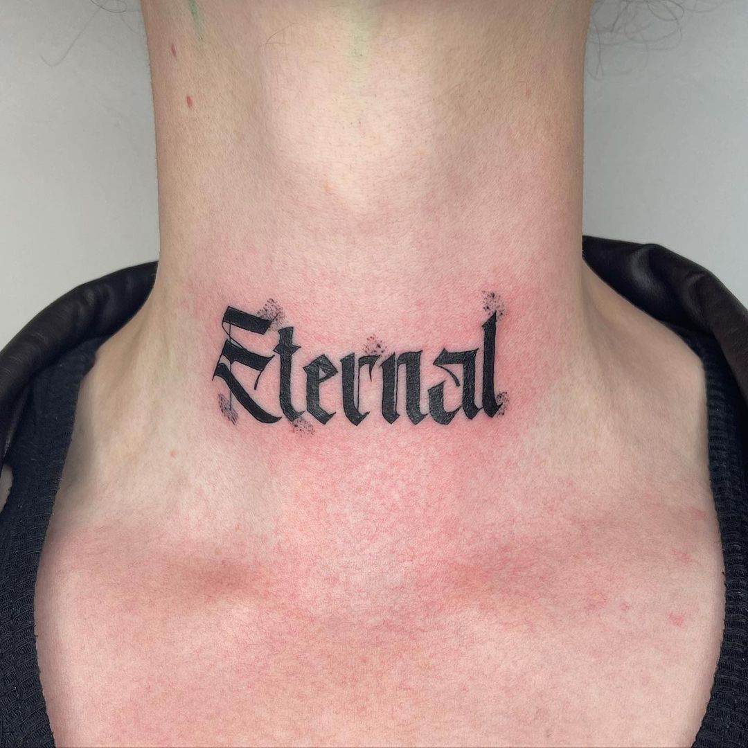 25 Small Neck Tattoos for Men in 2021 - Small Tattoos & Ideas