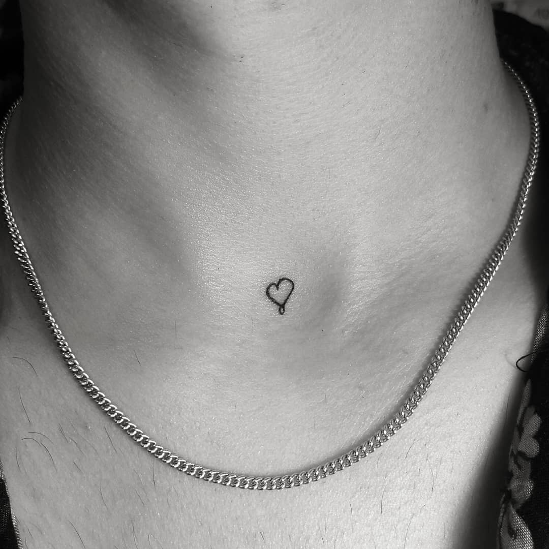 25 Small Neck Tattoos for Men in 2021 - Small Tattoos & Ideas