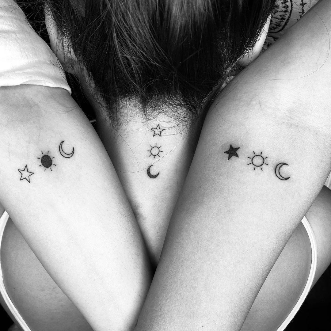 27 Small Friendship Tattoos for BFFs in 2021 - Page 6 of 6 - Small ...