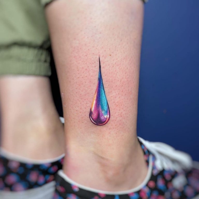 24 Teardrop Tattoos for Emotional People in 2021 - Page 3 of 5 - Small ...