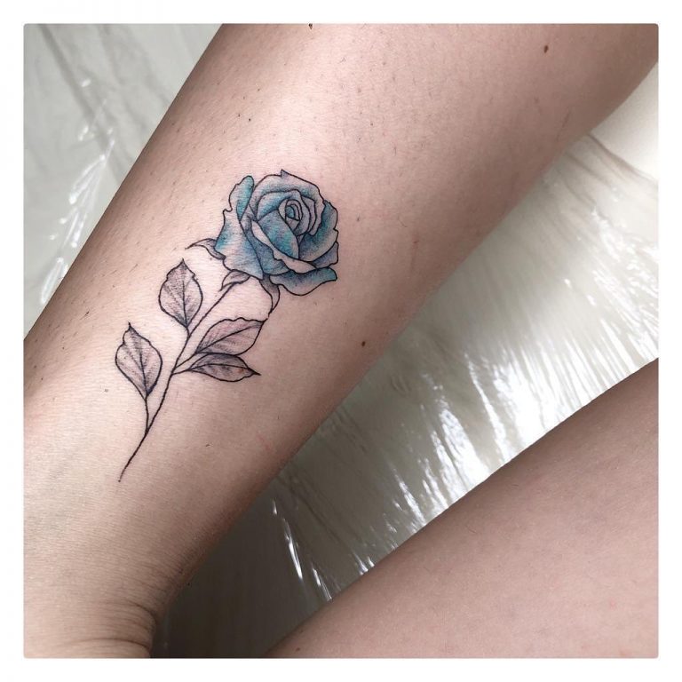 25 Small Rose Tattoos for Tattoo Lovers in 2021 - Page 4 of 5 - Small ...