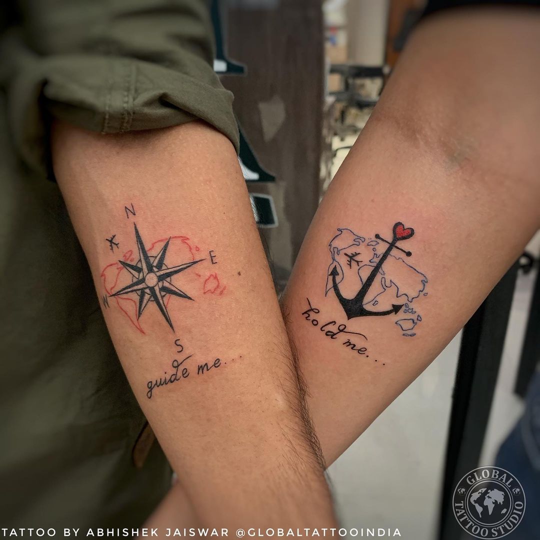 24 Small Matching Tattoos for Best Friends - Page 3 of 5 - Small ...