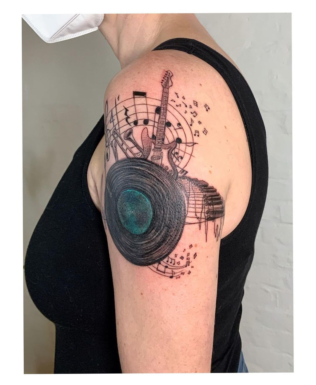 23 Music Tattoos for Everyone in 2022 - Page 4 of 5 - Small Tattoos & Ideas