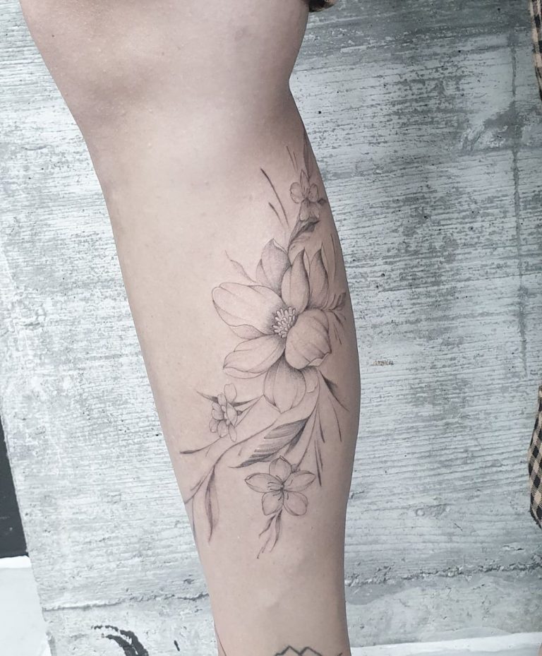 23 Lower Leg Tattoos for Everyone in 2022 - Small Tattoos & Ideas
