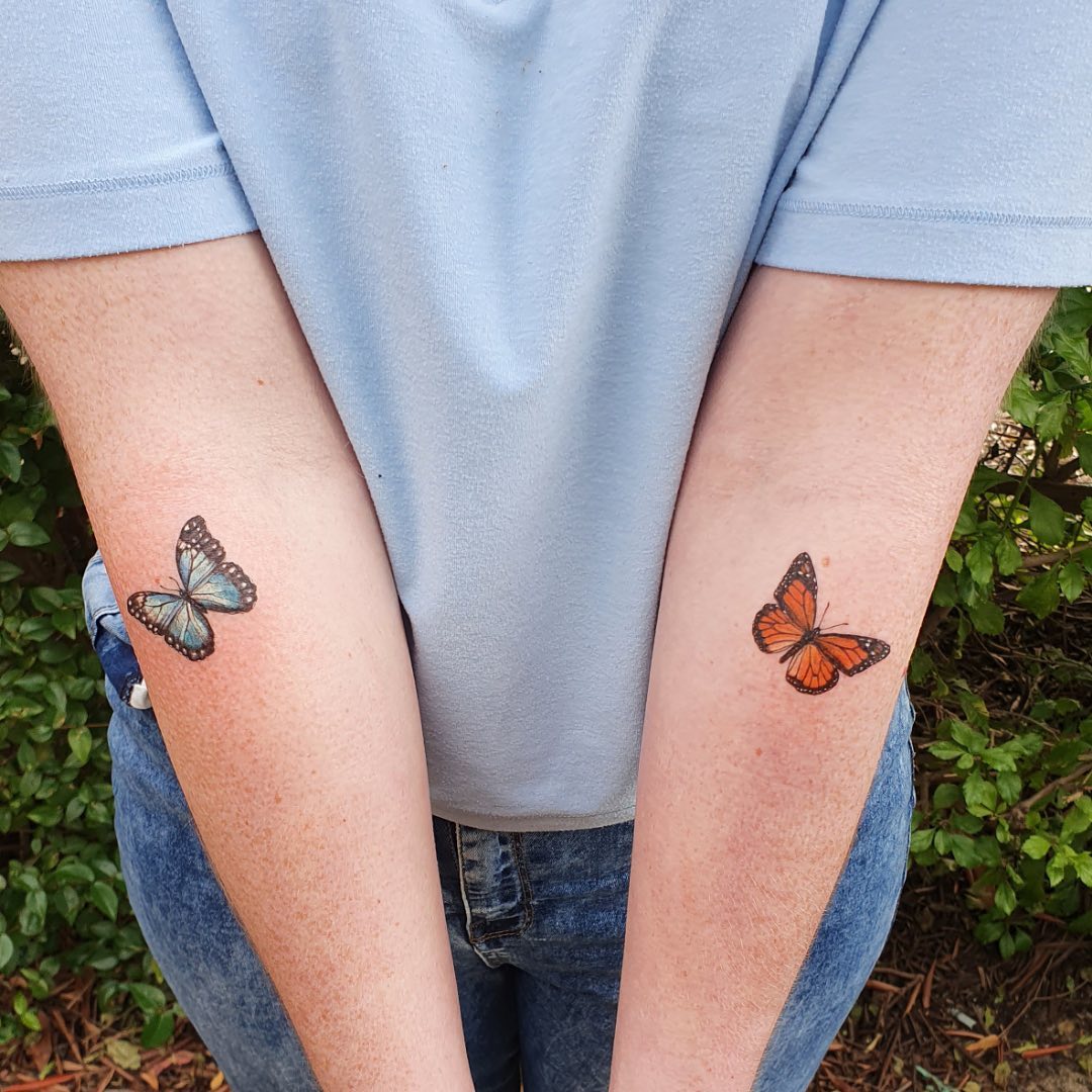 Top 25 Monarch Butterfly Tattoo - Small Tattoos & Ideas