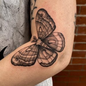 Top 25 Moth Tattoos - Small Tattoos & Ideas