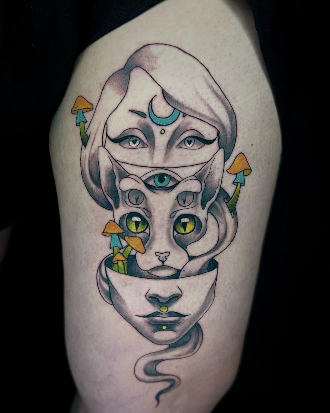 Top 25 Surrealism Tattoo - Page 4 of 5 - Small Tattoos & Ideas