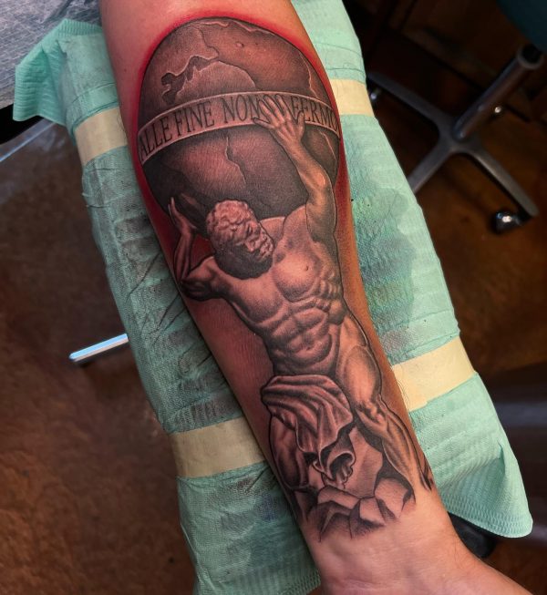 24 Coolest Atlas Tattoo Ideas - Small Tattoos & Ideas