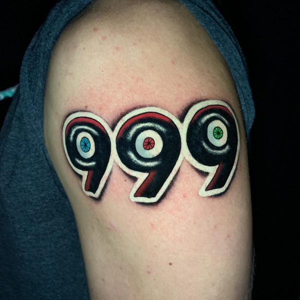 21 Outstanding 999 Tattoo - Small Tattoos & Ideas