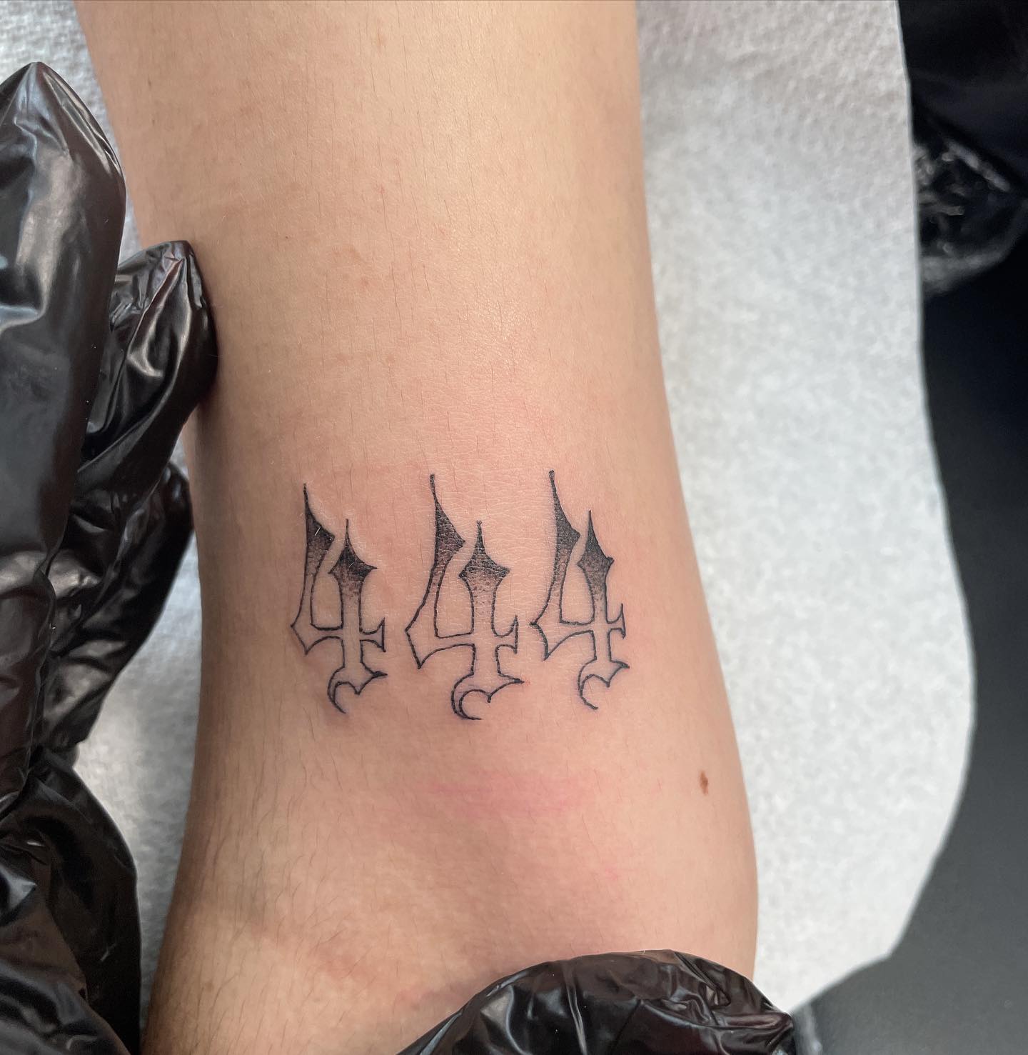 21 Lucky 444 Tattoo - Small Tattoos & Ideas