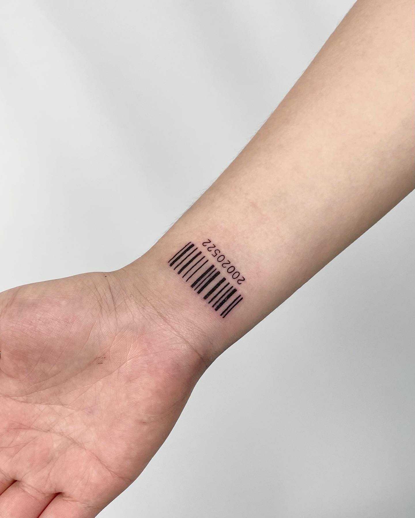 25 Cool Graphic Barcode Tattoo - Small Tattoos & Ideas
