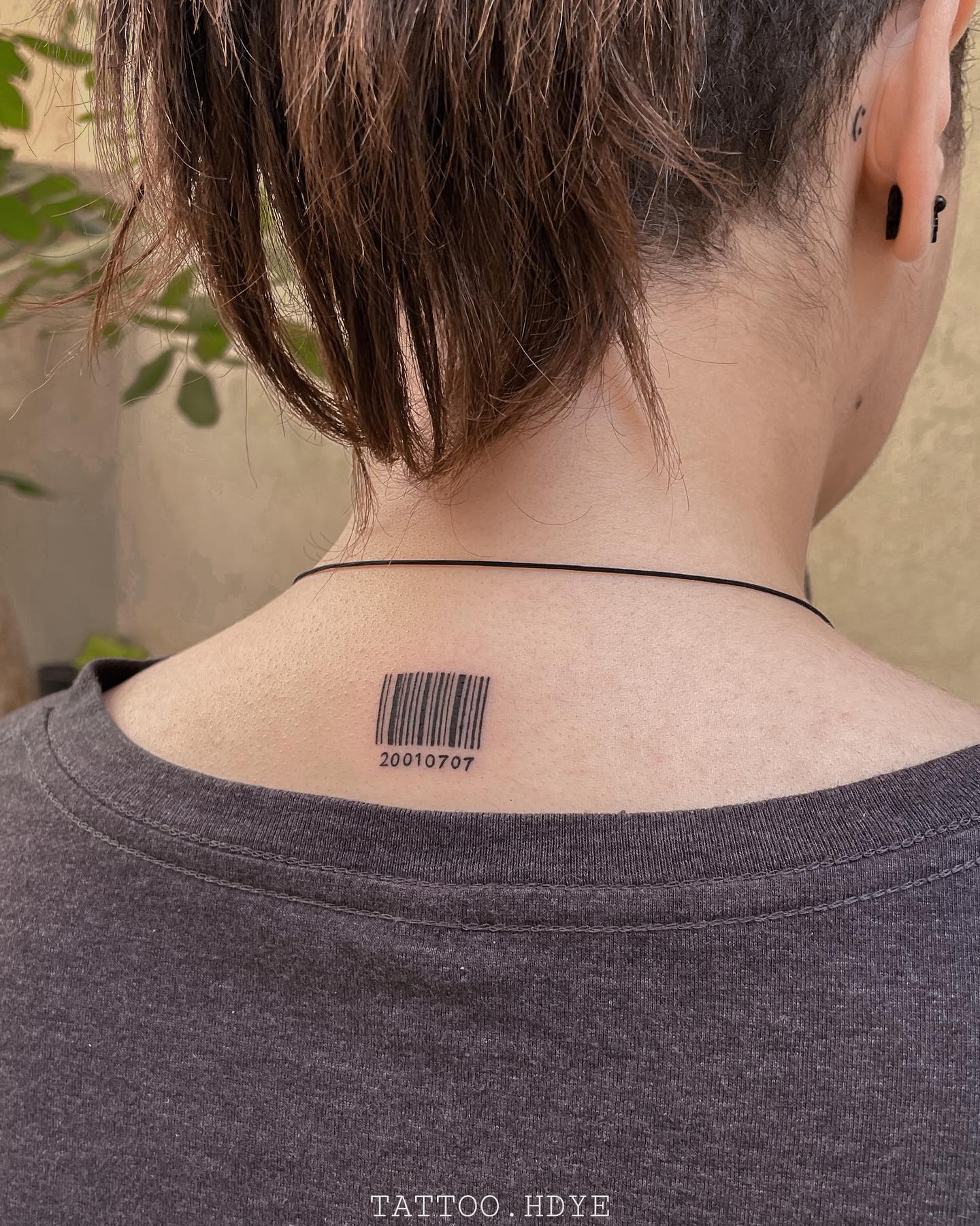 25 Cool Graphic Barcode Tattoo - Small Tattoos & Ideas