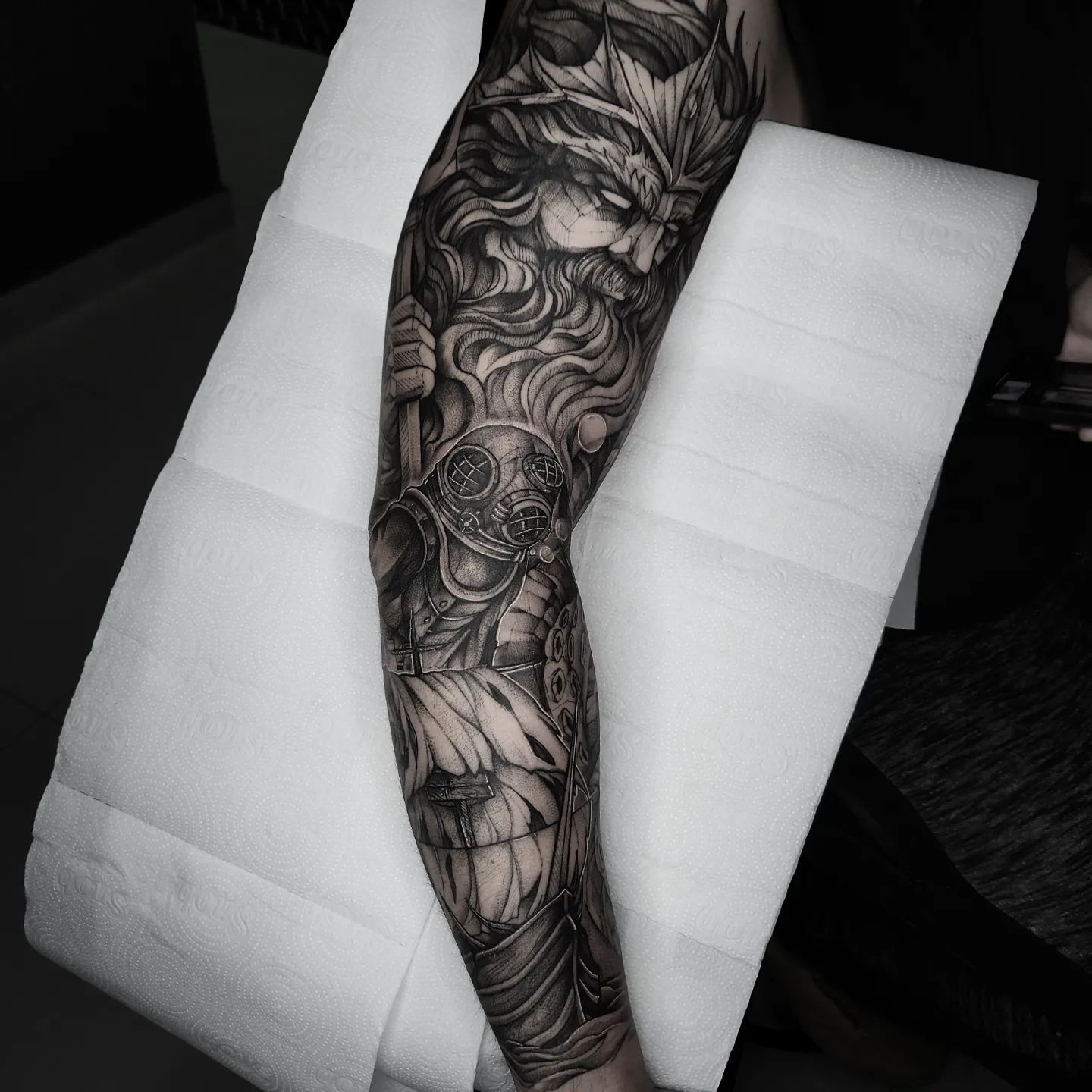 25 Coolest Poseidon Tattoo - Page 2 of 3 - Small Tattoos & Ideas